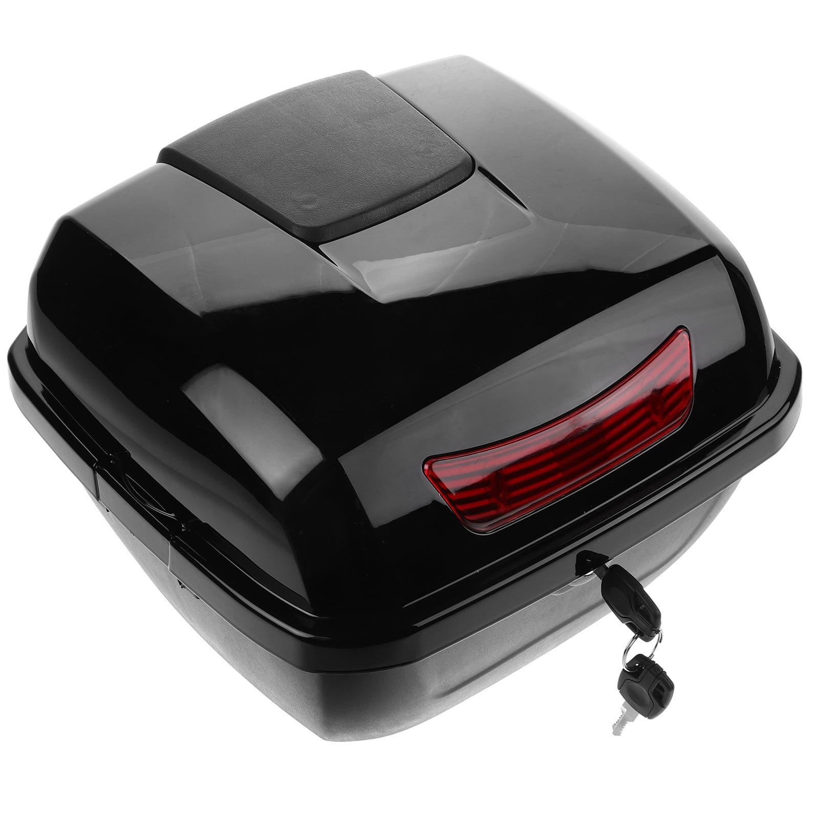 ITSELFER Motorcycle Rear Top Box Motorcycle Trunk Box Motorcycle Tail ...