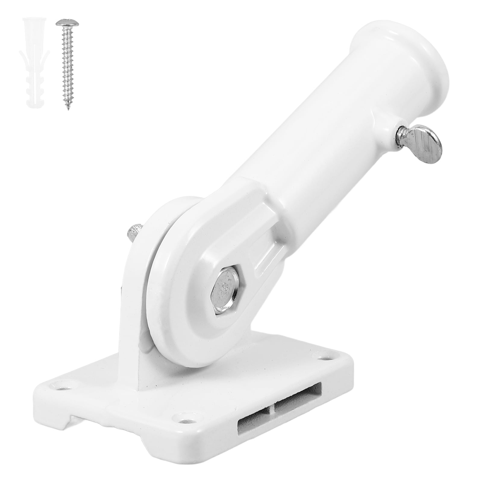 ITSELFER Multi-directional Flag Pole Holder Mount Bracket Adjustable ...