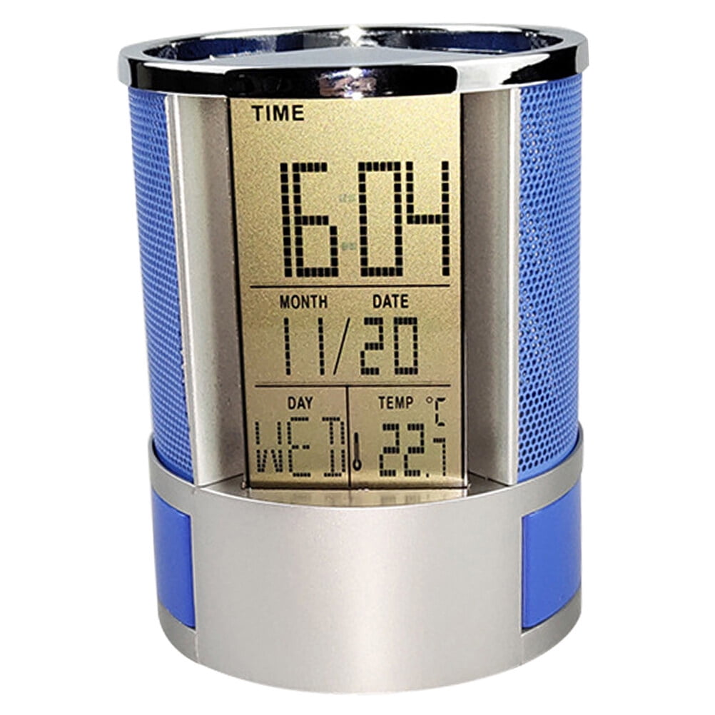 ITSELFER Multifunction Pen Holder Perpetual Calendar Pen Container ...