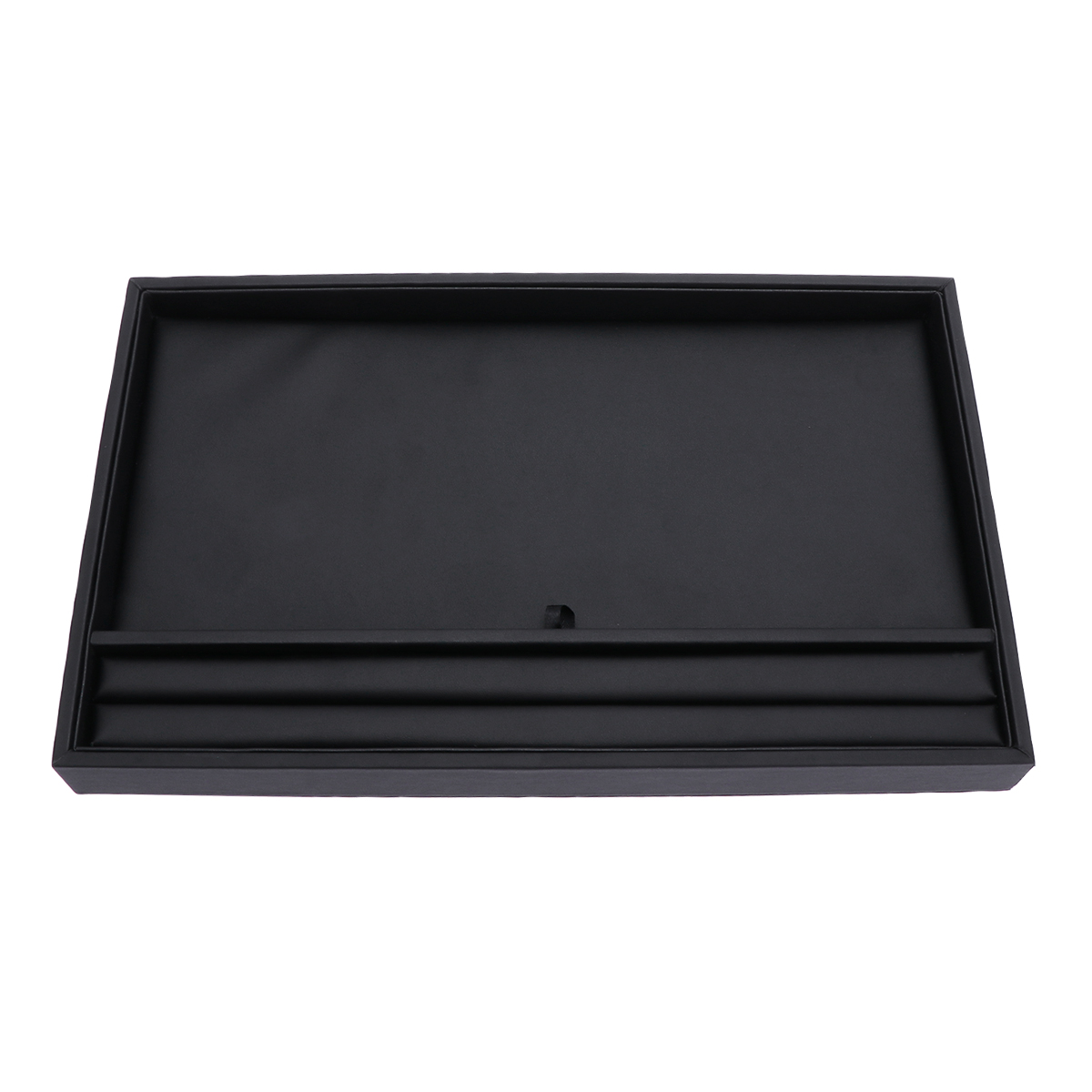 ITSELFER PU Leather Jewelry Tray Display Tray Storage Stand Holder ...