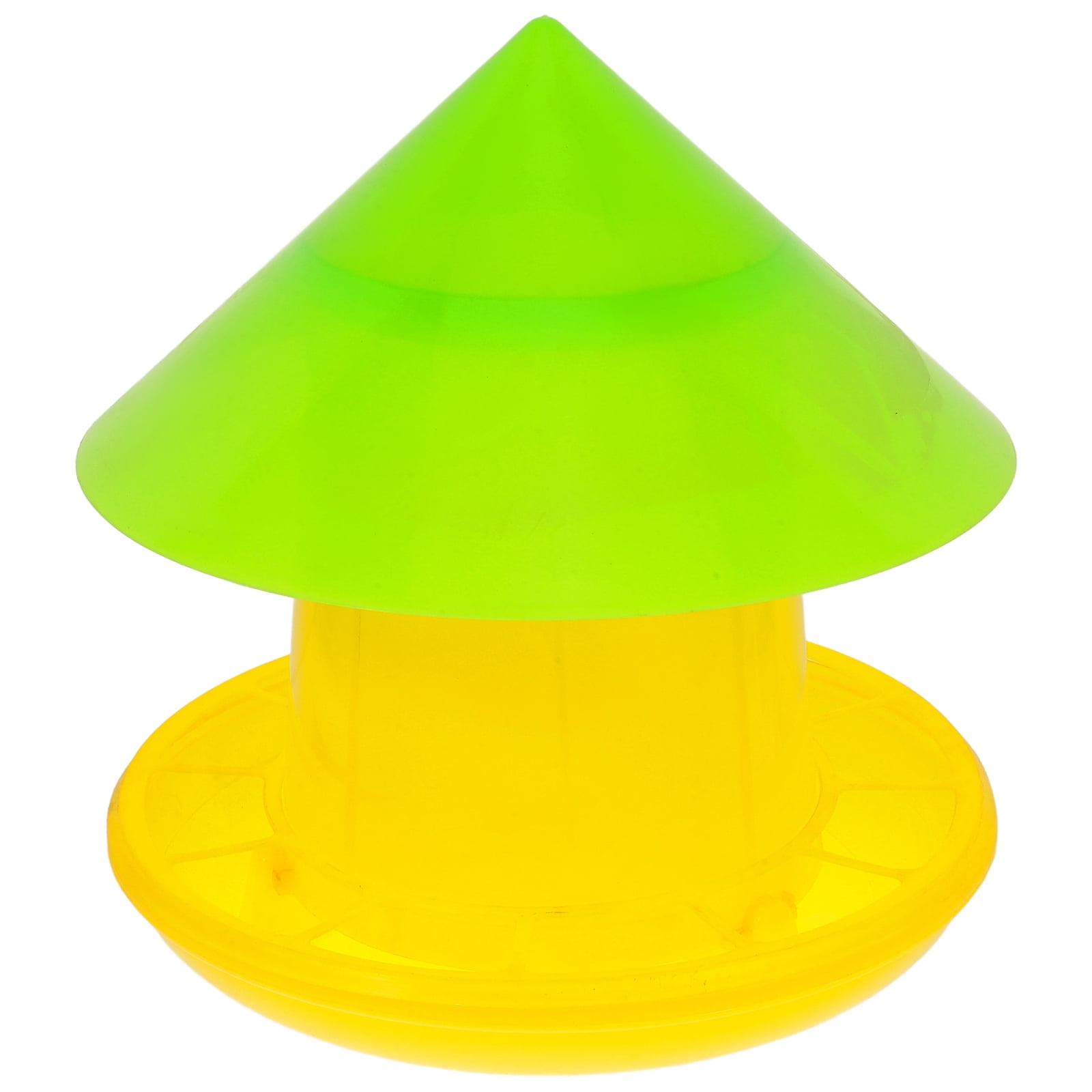 ITSELFER Portable Poultry Feeder Chickens Goose Pigeon Food Container ...