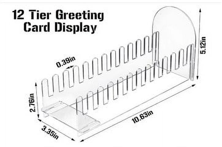 ITSELFER Postcard Holder Display Stand Collector Card Rack Display ...
