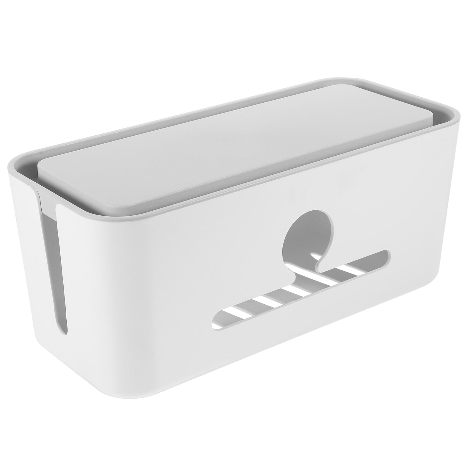 ITSELFER Practical Power Cord Storage Box Power Strip Data Headset ...