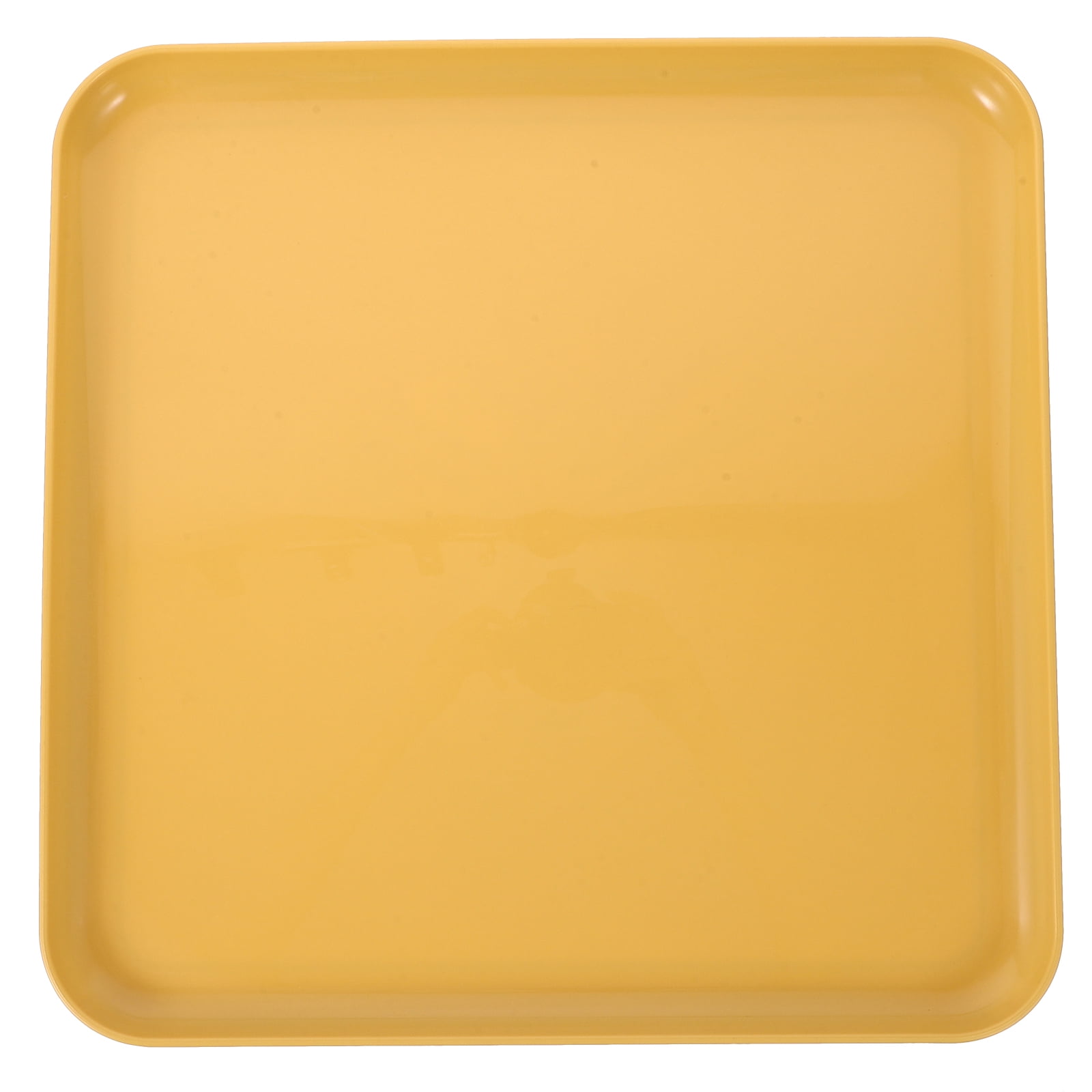 ITSELFER Reusable Food Serving Tray Restaurant Snack Fruit Tray Square ...