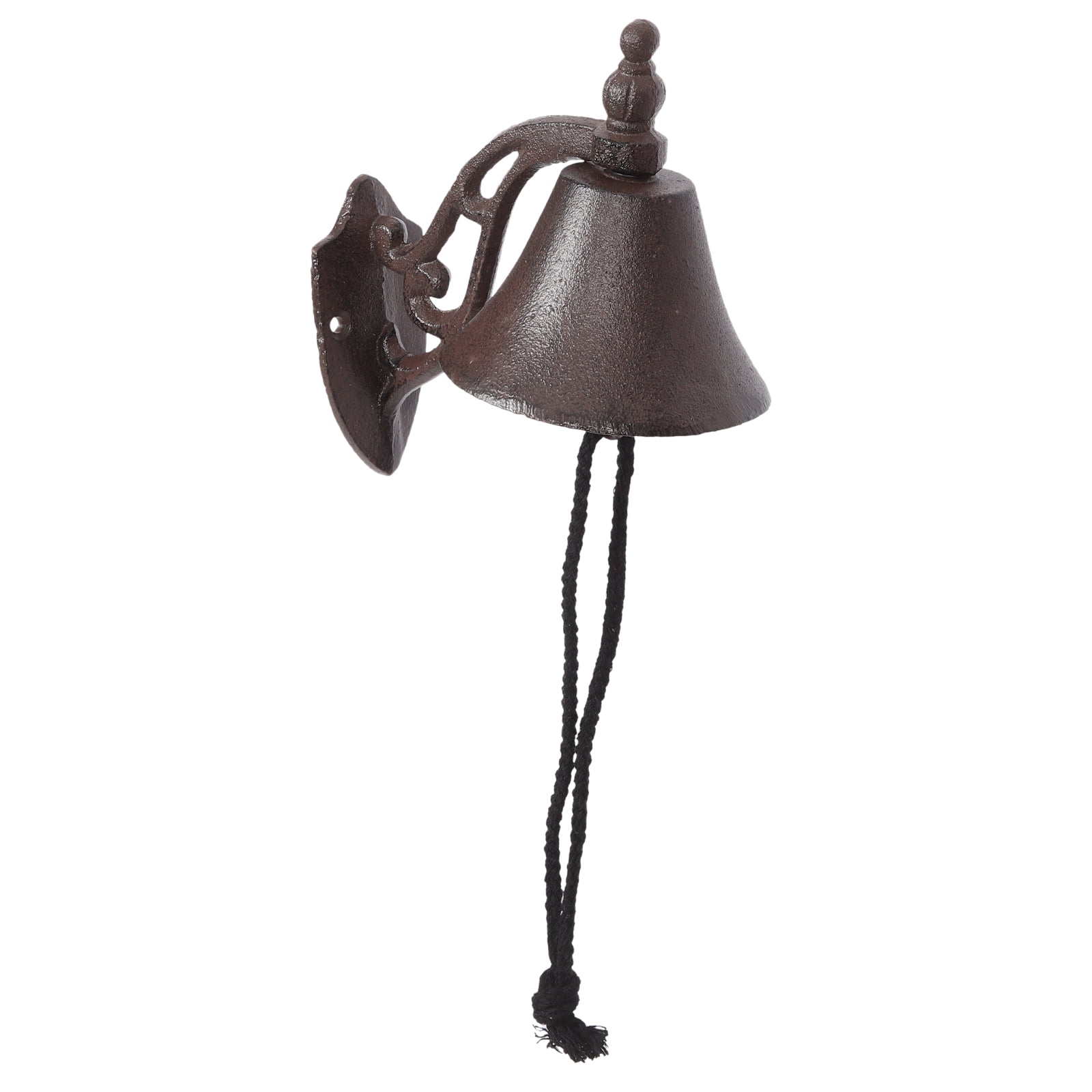 ITSELFER Rustic Hanging Bell Vintage Iron Doorbell Yard Vintage Bell ...
