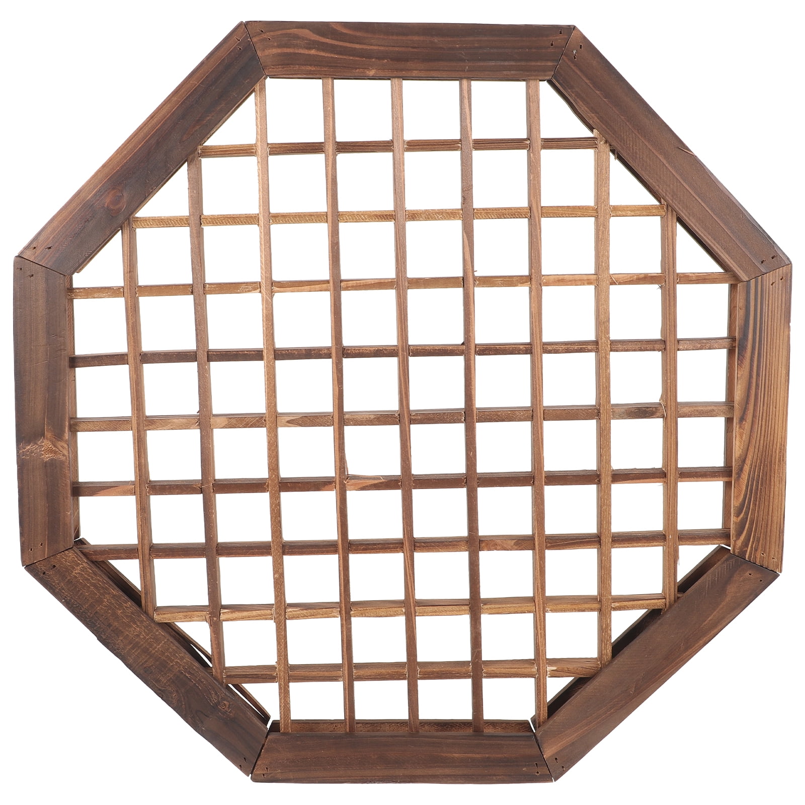COOPHYA Farmhouse Window Frame Light Brown 1Set 14.2x14.2in - Walmart.com