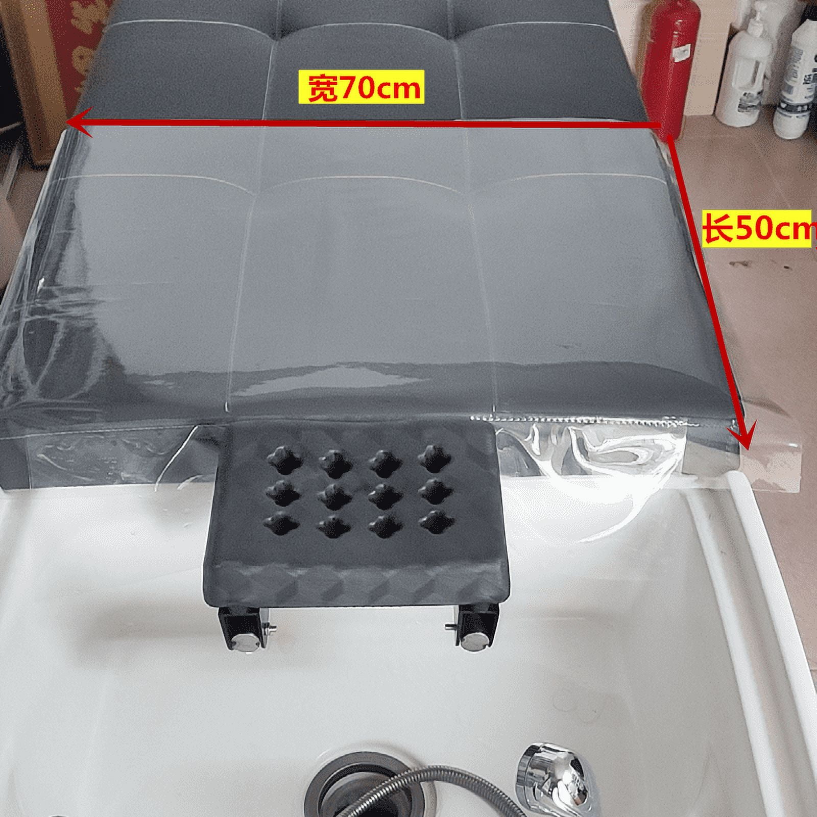 ITSELFER Shampoo Chair Mat Hair Washing Bed Mat Salon Workstation Mat ...