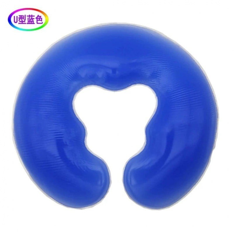 ITSELFER Silicone Pillow Face Massage Pillow Head Rest Cushion Pillow U ...