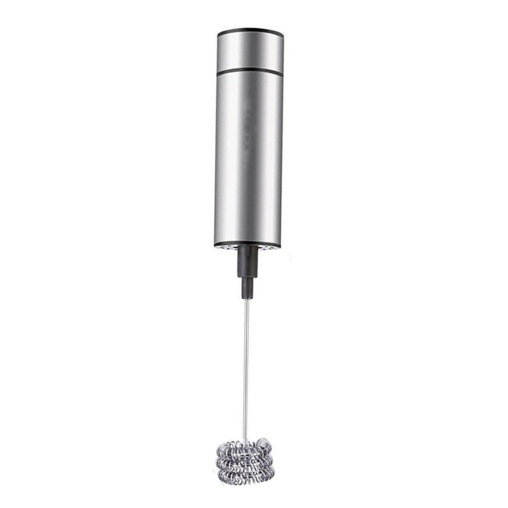 ITSELFER Stainless Steel Electric Milk Frother Three Layer Spring Wires ...