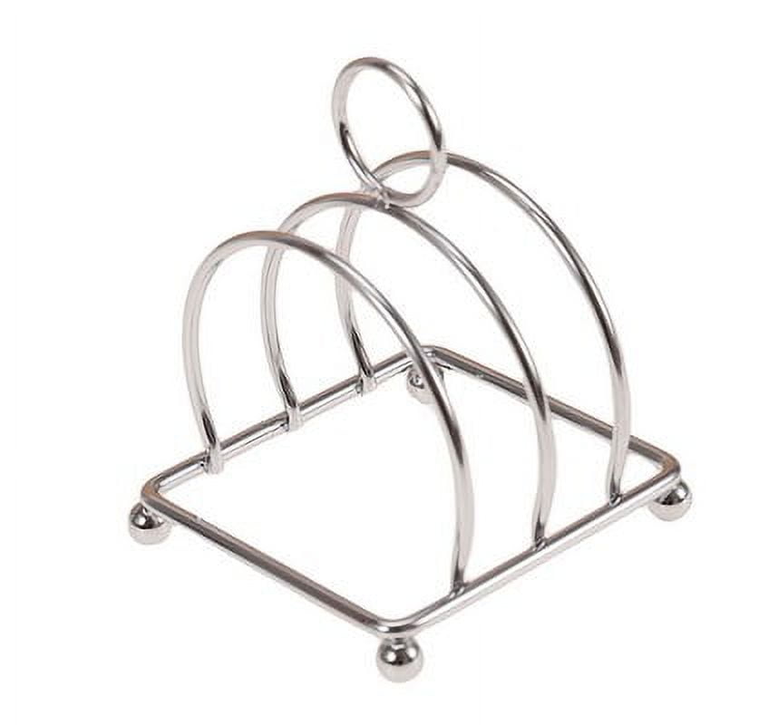 ITSELFER Stainless Steel Toast Holder Rack Multi-functional Bread Stand ...