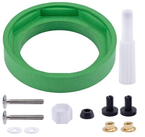ITSELFER Toilet Tank to Bowl Coupling Kit Compatible for Standard ...