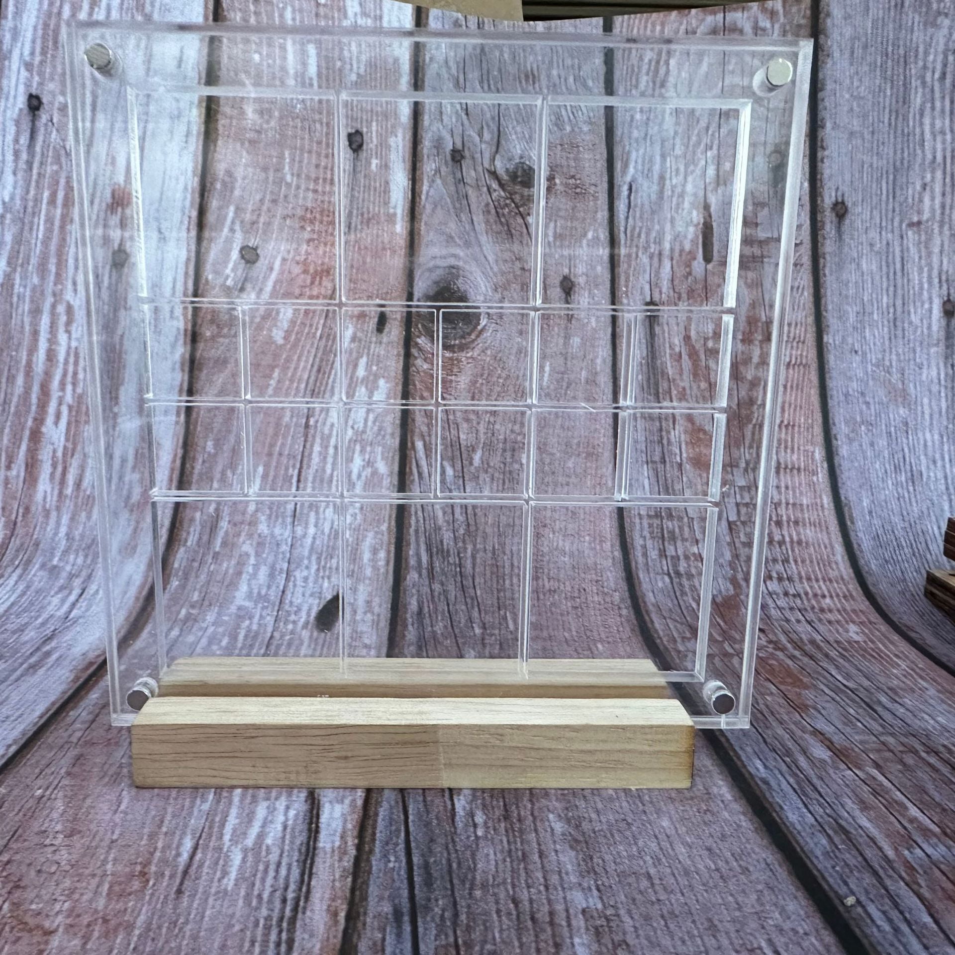 ITSELFER Transparent Seashell Display Box Acrylic Storage Box for ...