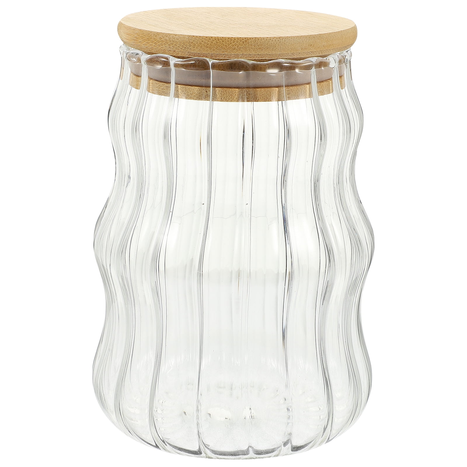ITSELFER Transparent Storage Jar Multi-functional Loose Tea Leaf ...