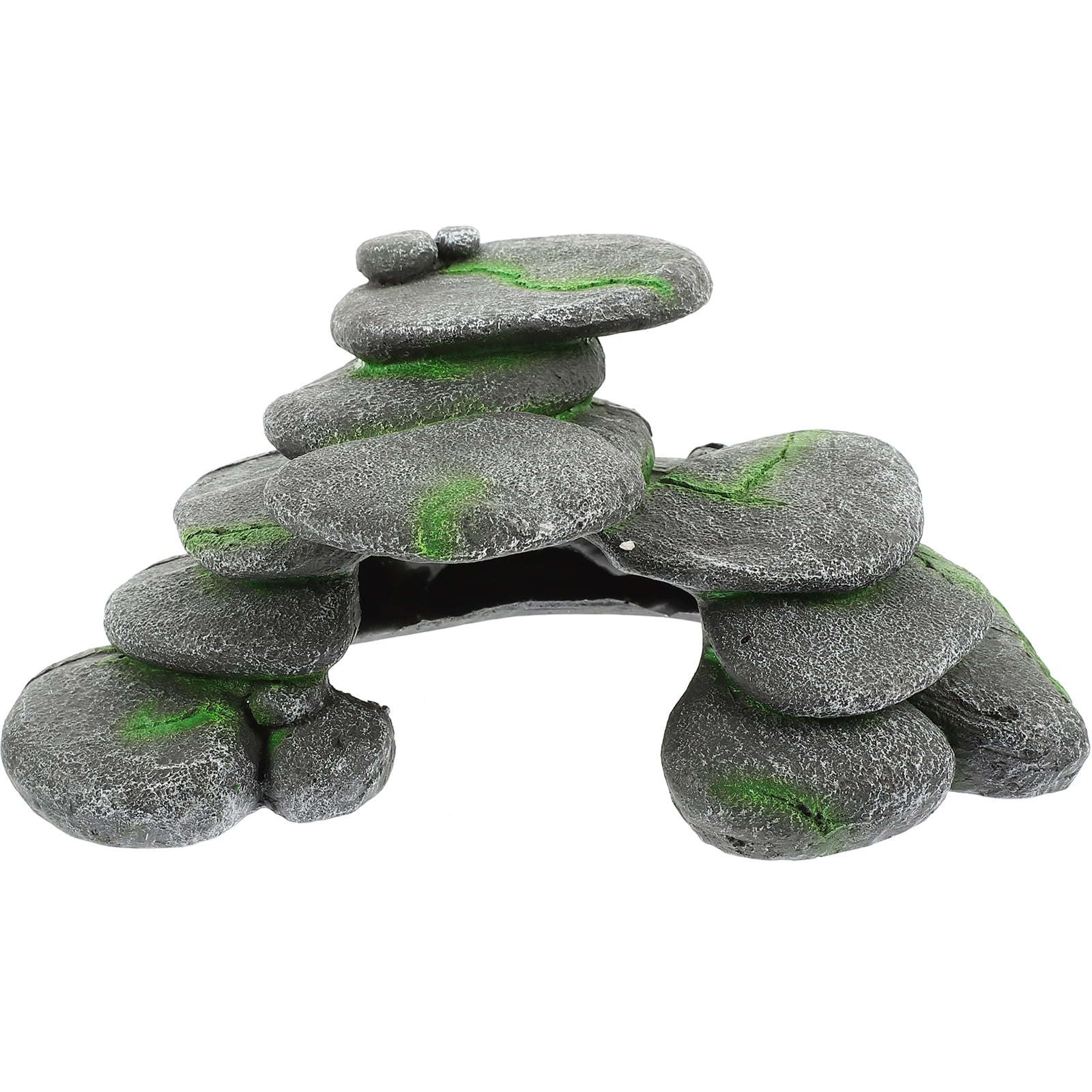 ITSELFER Turtle Basking Platform Simulated Cobblestone Tortoise Basking ...