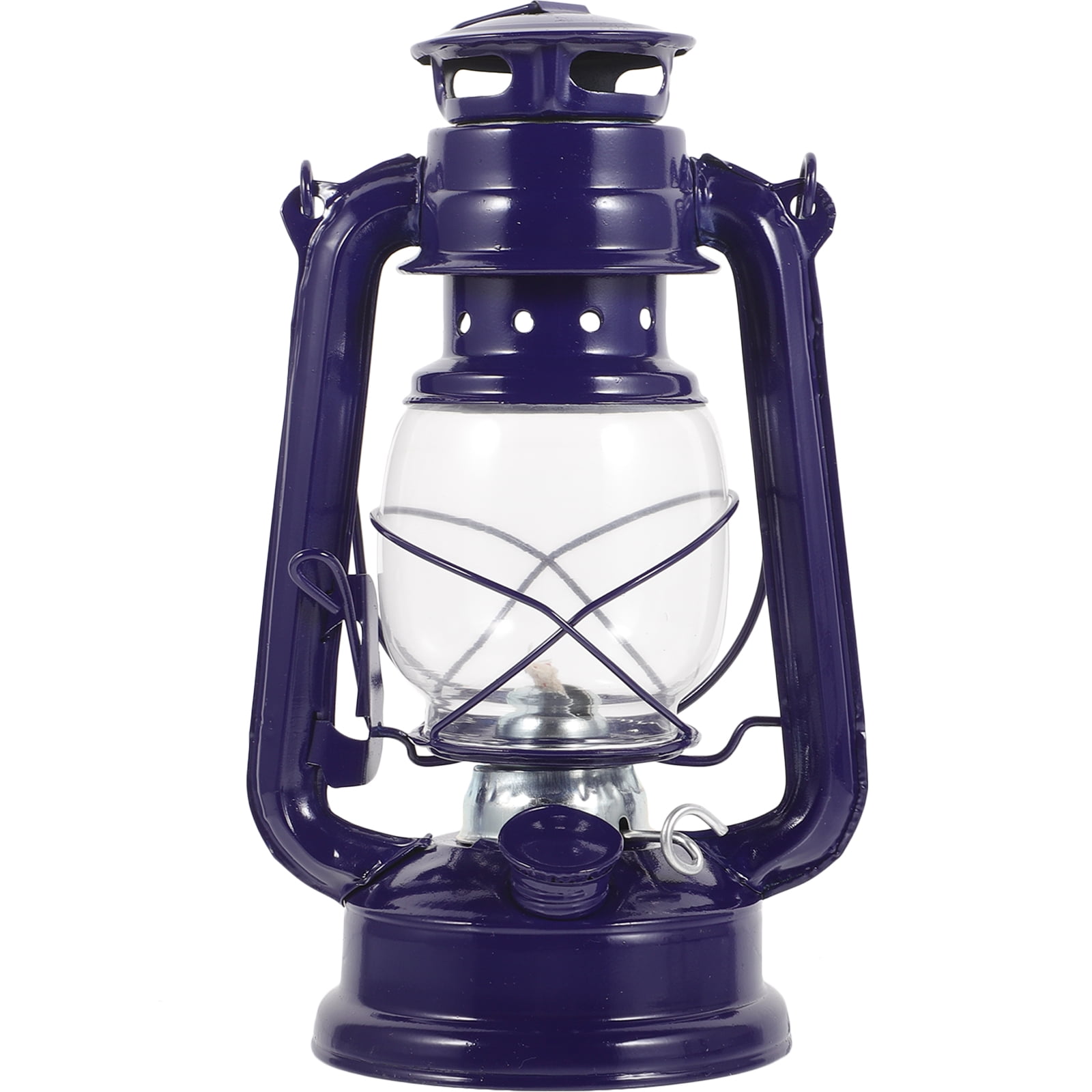 ITSELFER Vintage Glass Kerosene Lamp Desktop Oil Lamp Multi-function ...