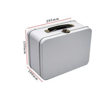 ITSELFER Vintage Tin Lunch Box DIY Lunch Box Tin for Storage Crafts ...