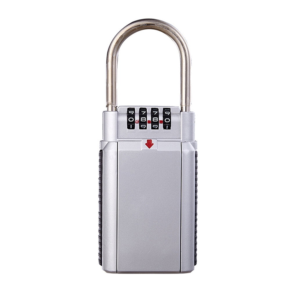 ITSELFER Wall-mounted Key Lock Box 4-digit Combination Lock Box Key ...