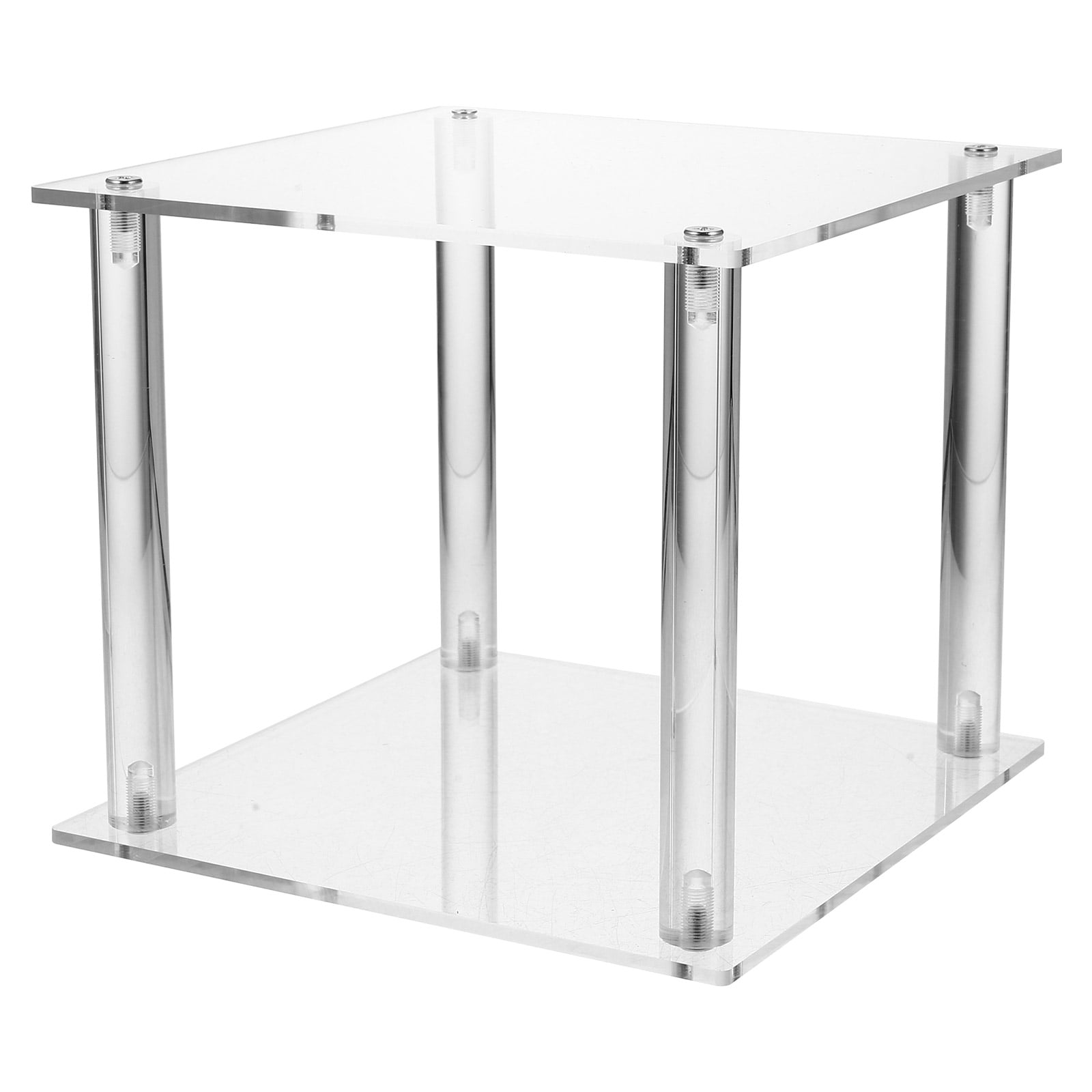 COOPHYA Flower Vase Column Table Stand Acrylic for Weddings 1 Set 7.9X7 ...