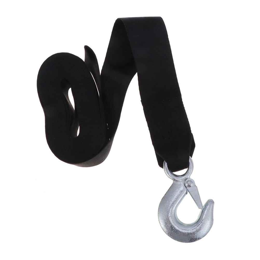 ITSELFER Winch straps with Hook Portable Winch Rope Tow Rope Trailer ...