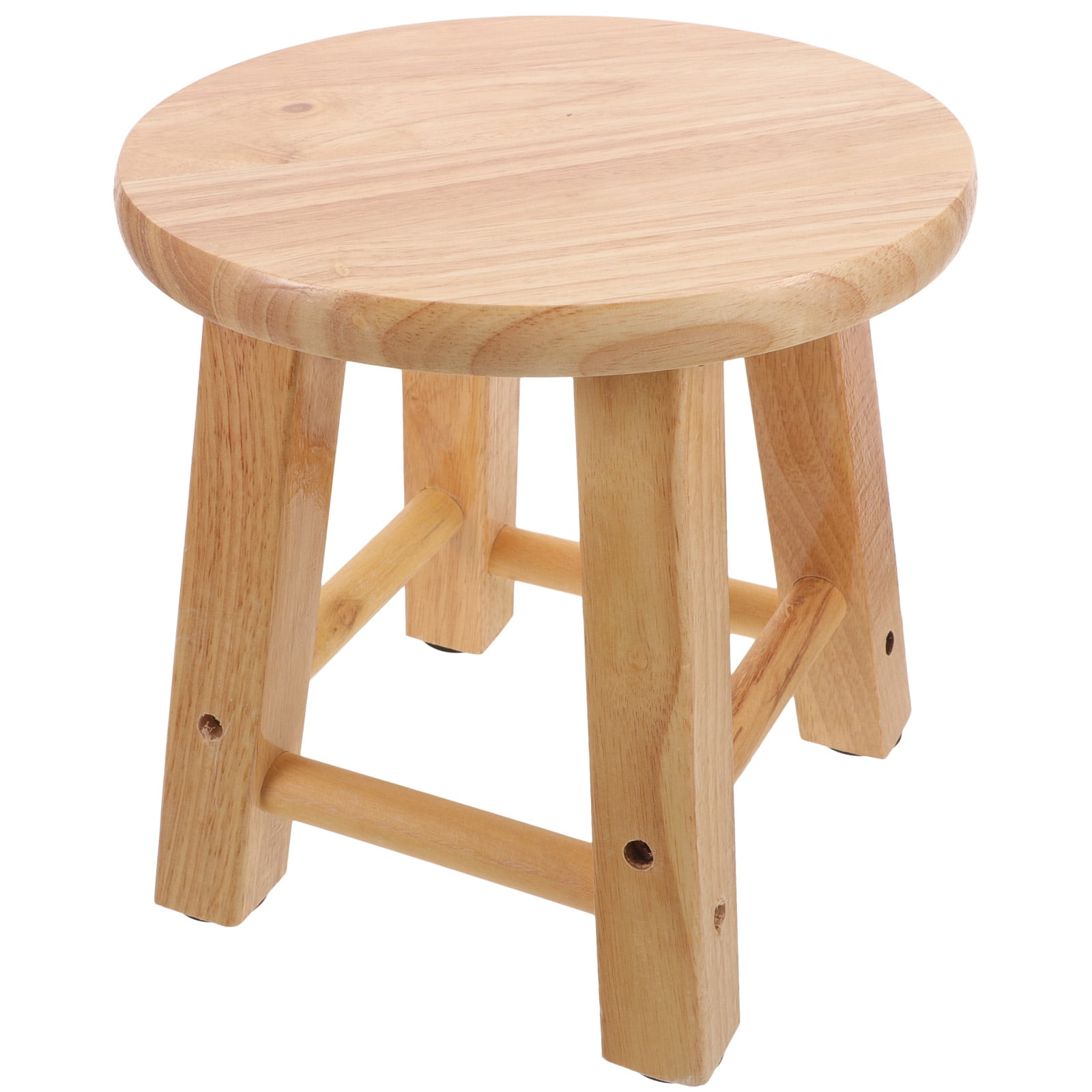 COOPHYA Bathroom Stool Wood for Home Use 1Pcs 9.9x9.8x9.8in - Walmart.com