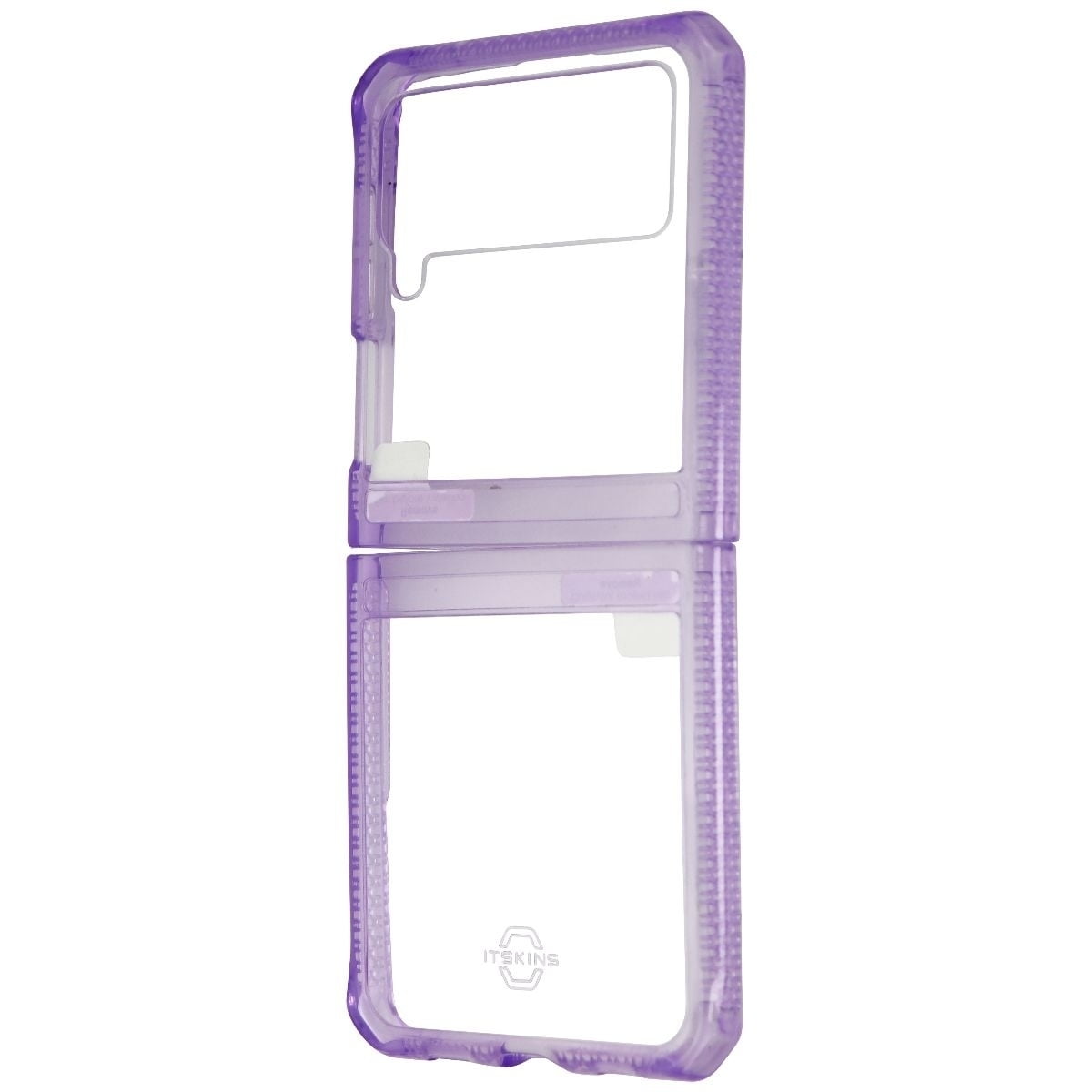 ITSKINS Hybrid Clear Phone Case for Galaxy Z Flip3 5G - Lavender and ...
