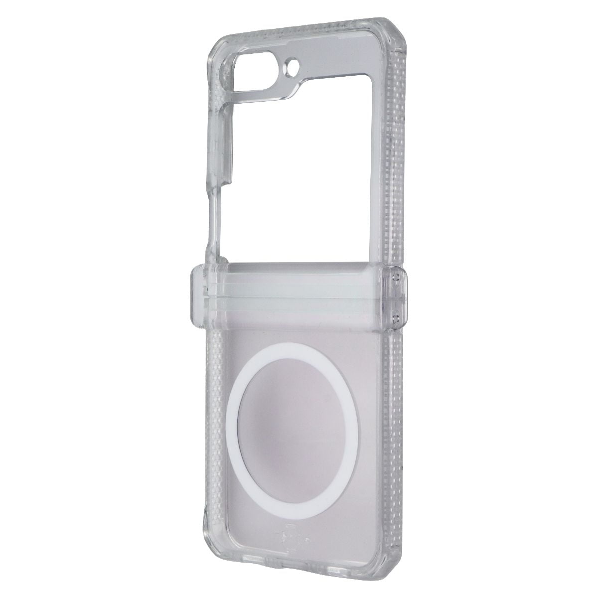 ITSKINS Hybrid_R Clear // Hinge Case for MagSafe for Galaxy Z Flip5 ...