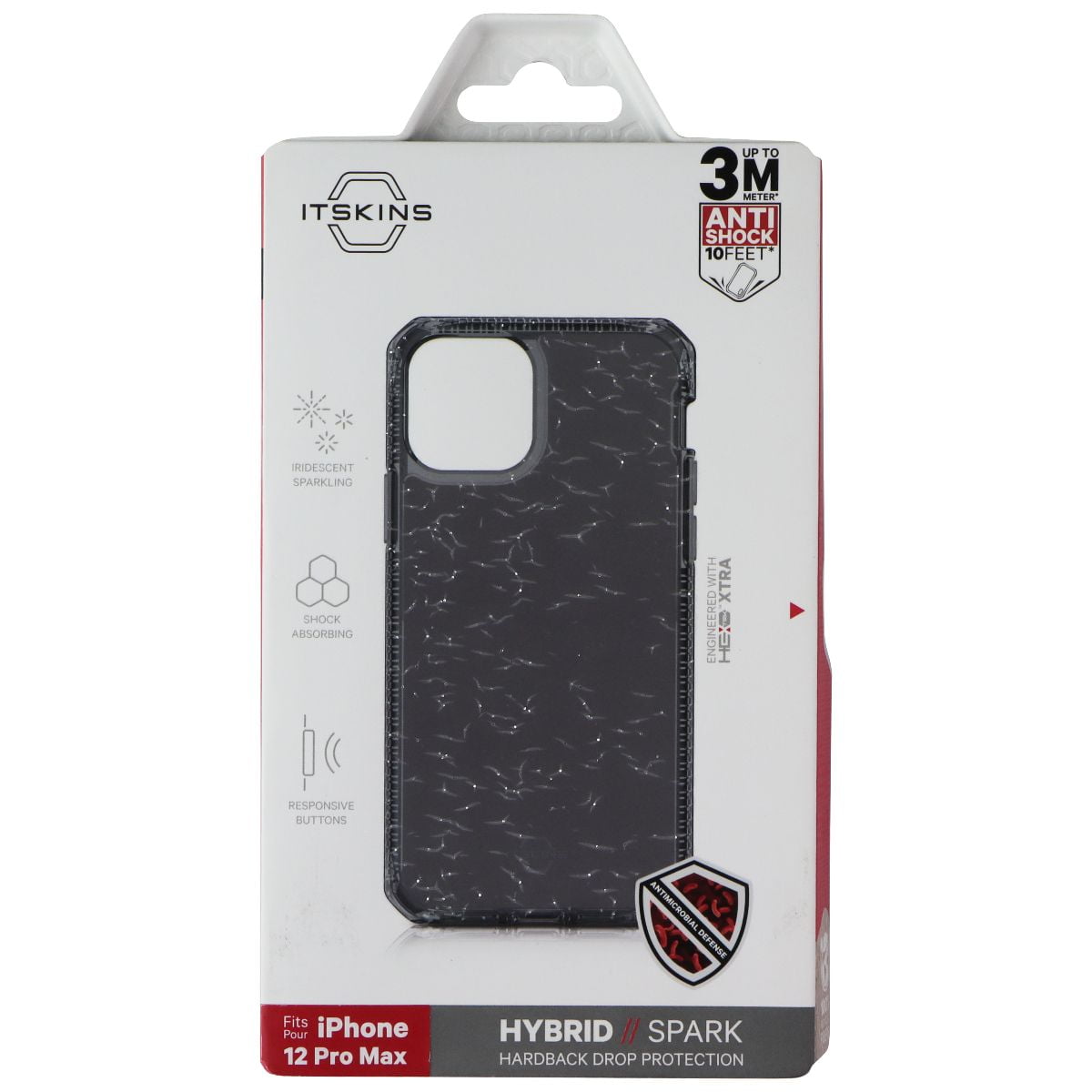 ITSKINS Hybrid // Spark Series Case for Apple iPhone 12 Pro Max ...