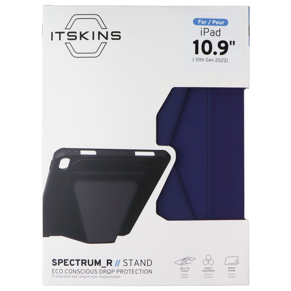ITSKINS Spectrum_R Stand for Apple iPad 10.9-in 10th Gen 2022 - Blue ...
