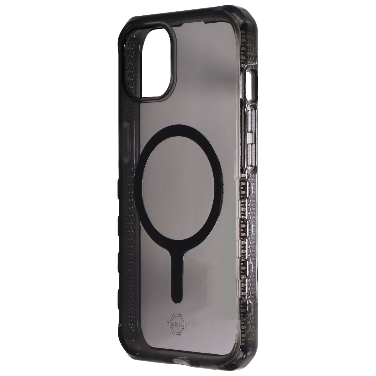 ITSKINS Supreme//Clear Case for MagSafe for iPhone 13 - Graphite ...
