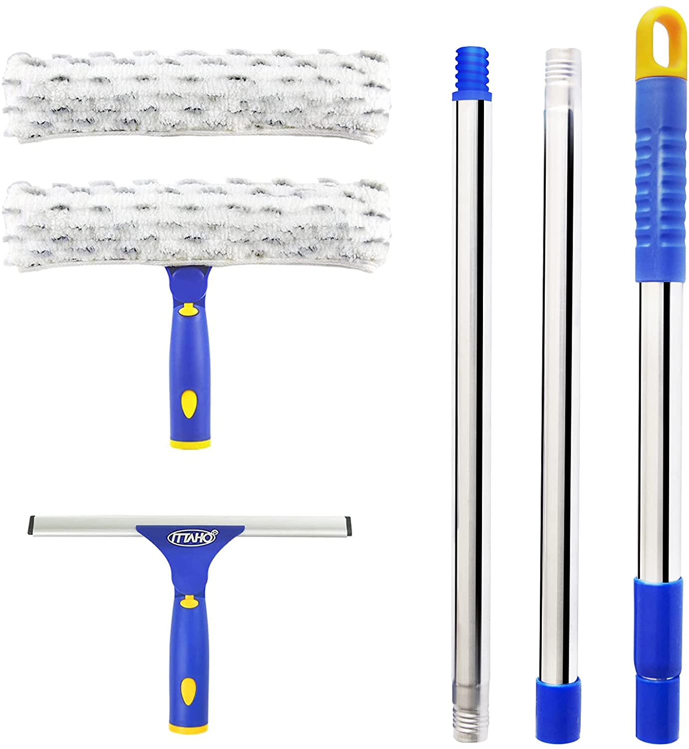 Carrand 9267 Window Squeegee, 8" Epdm Blade And Heavy Duty Sponge With ...