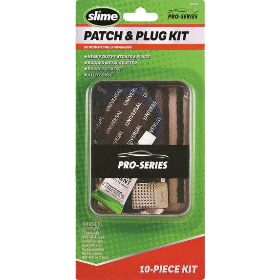 ITW Global Brands Slime Pro-Series Tire Patch & Plug Kit - Pack of 12 ...
