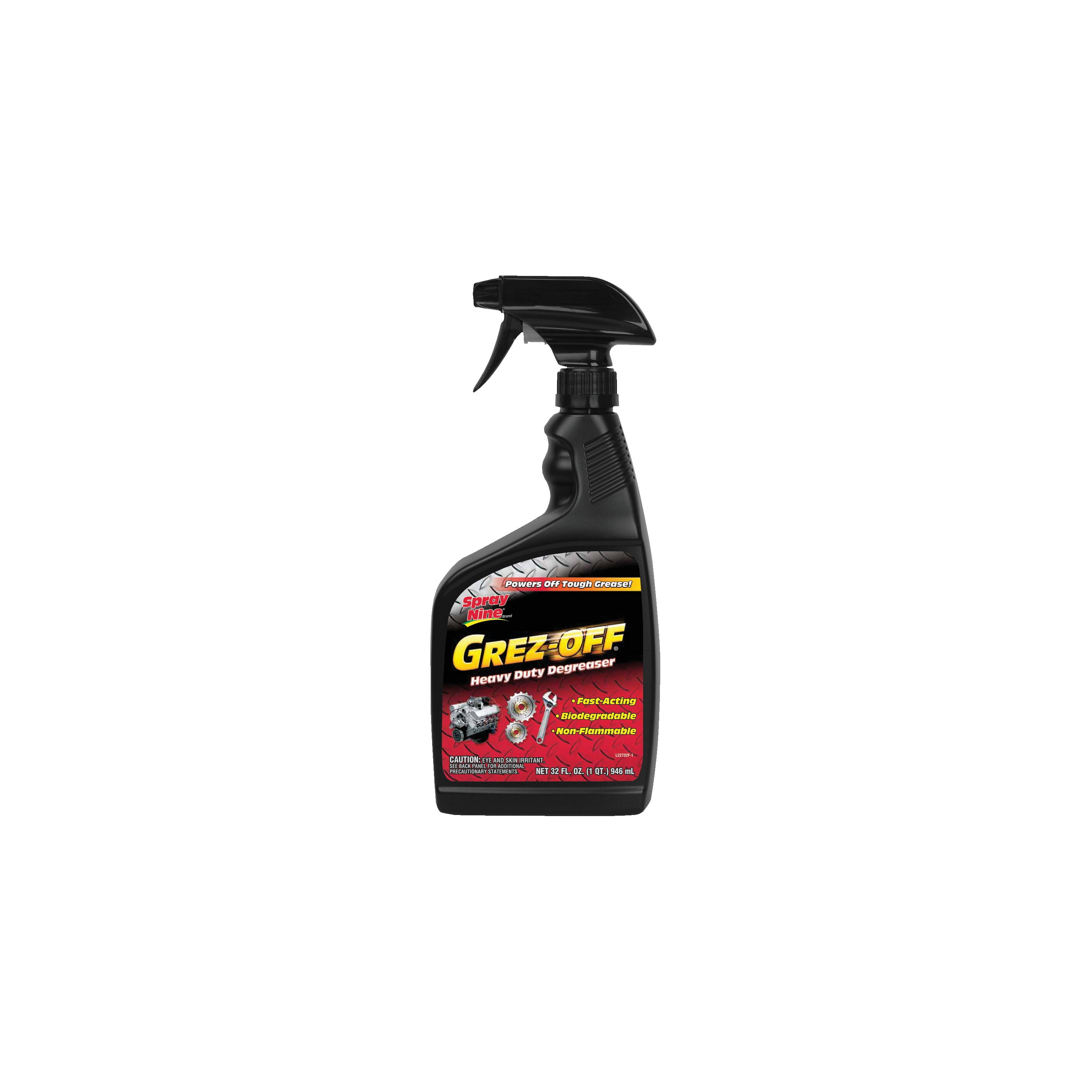 ITW Global Spray Nine Grez-Off Heavy-Duty Degreaser - Pack of 2 ...