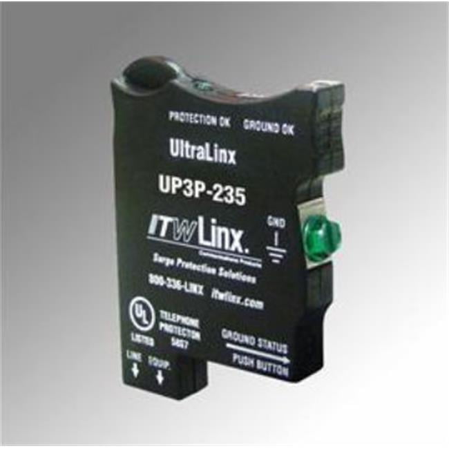 ITW Linx ITW-UP3P-235 UP3P-235 UltraLinx 66 Block Surge Protector ...
