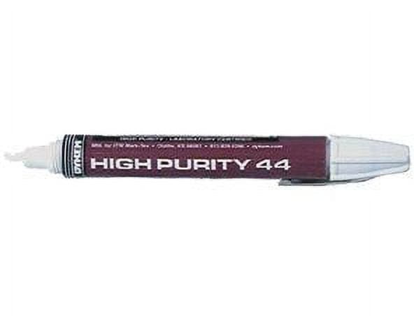 ITW Pro Brands High Purity 44 Markers, Black, Medium, Threaded Cap Tip ...