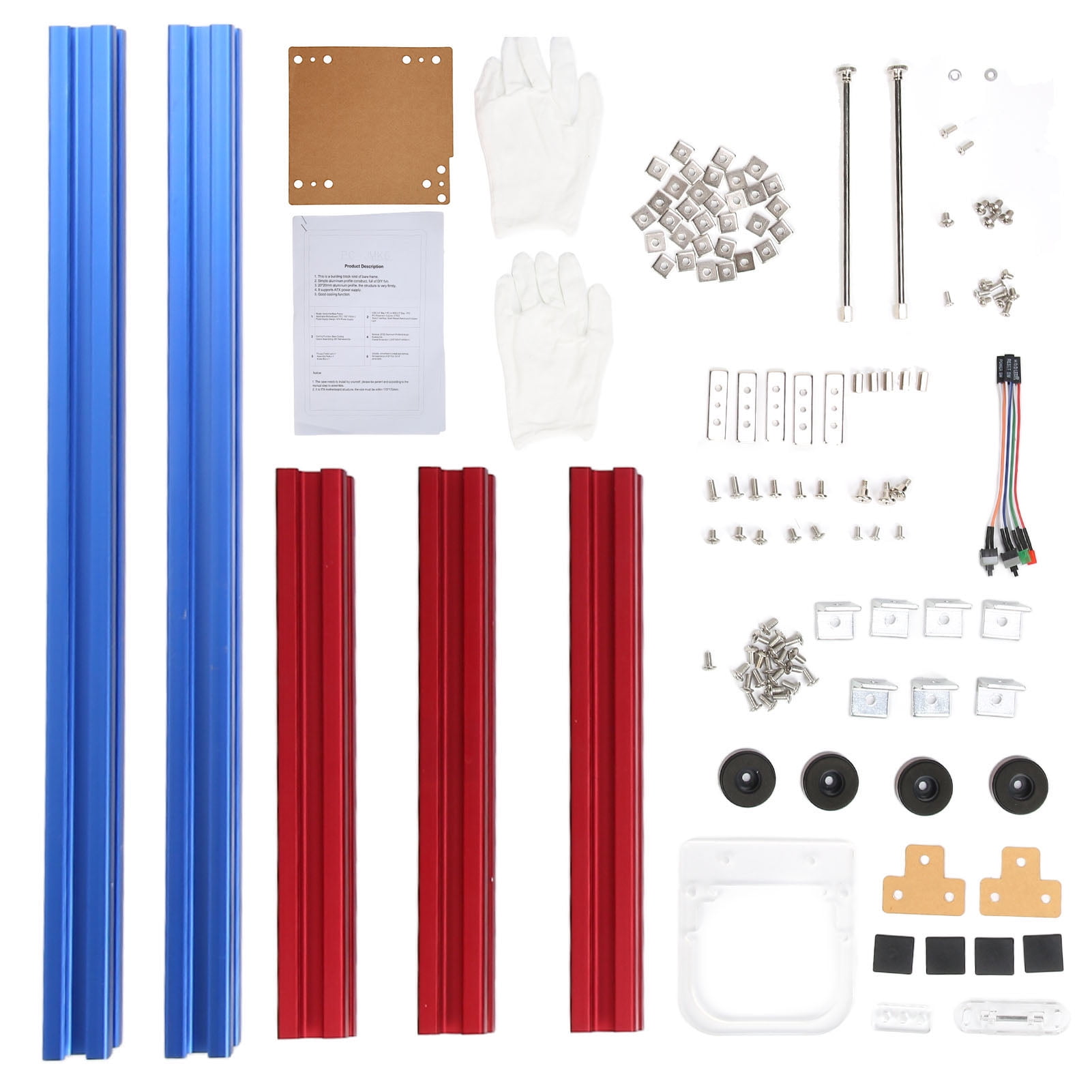 ITX Computer Open Case Bracket Good Heat Dissipation Split Hardware ...