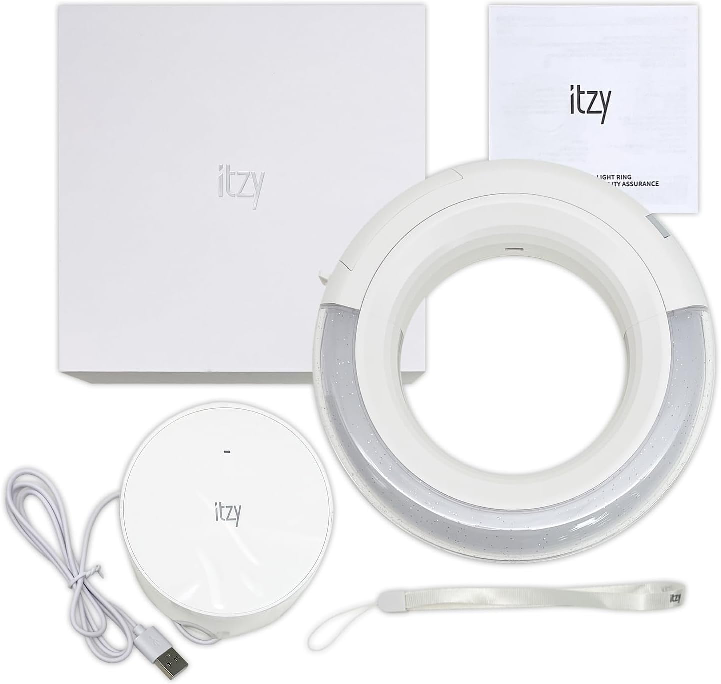 ITZY Lightstick Light Ring + Photocards Set, Fan Light Stick with ...