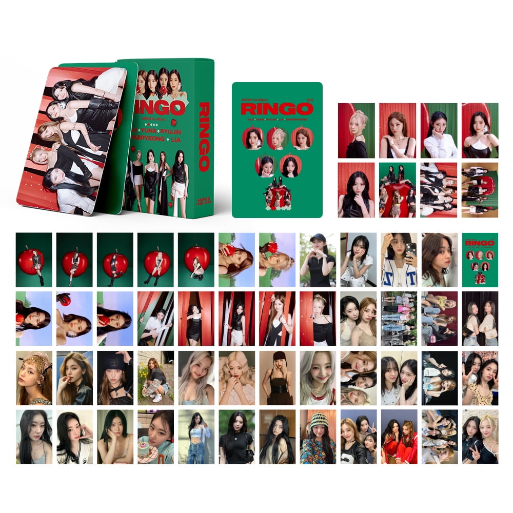 ITZY RINGO LOMO Cards 55pcs ITZY Album Photocards KPOP Merch ITZY Gift ...