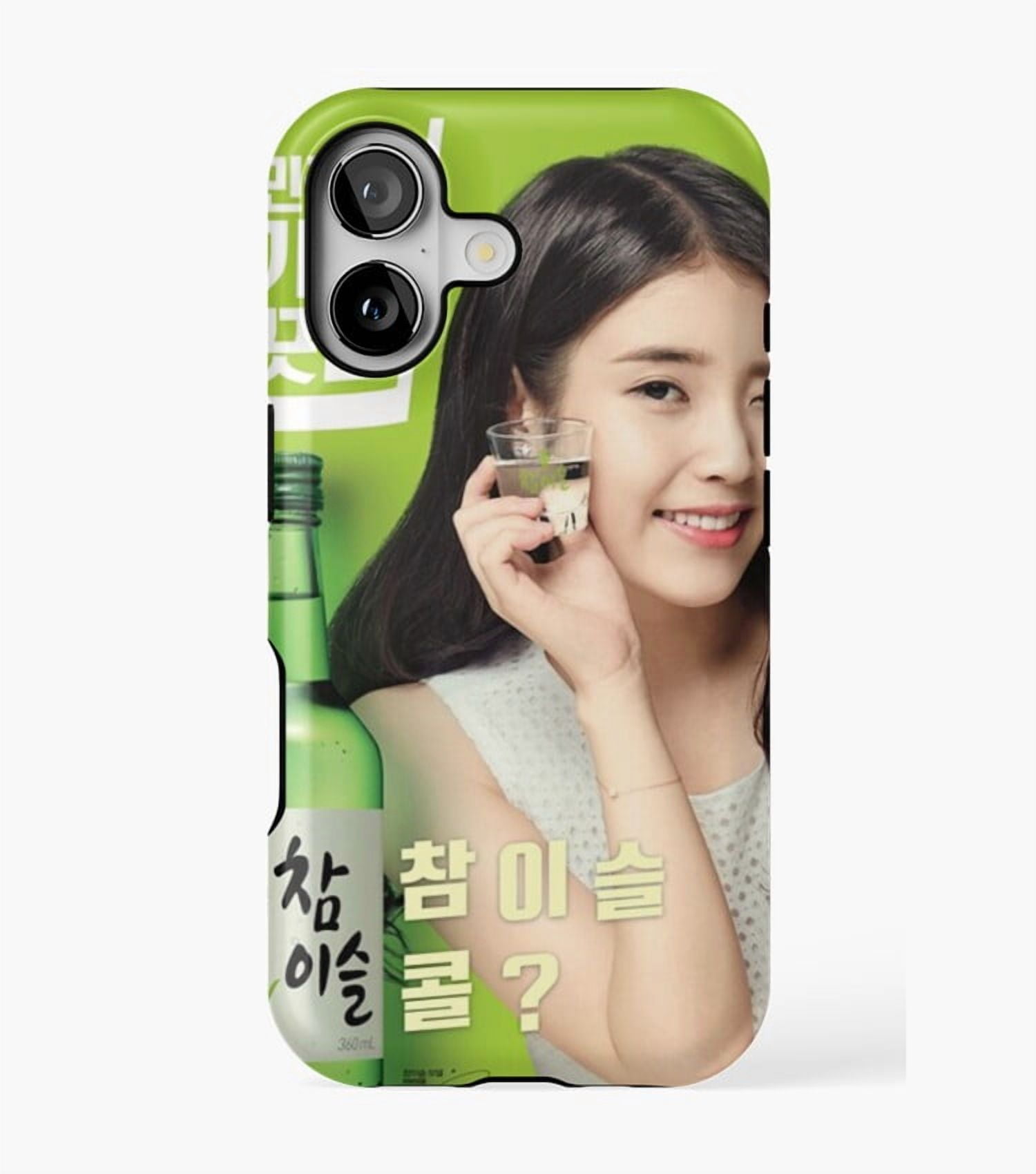 IU Soju Advertisement Inspired Protective Case for Apple iPhone 11 to ...