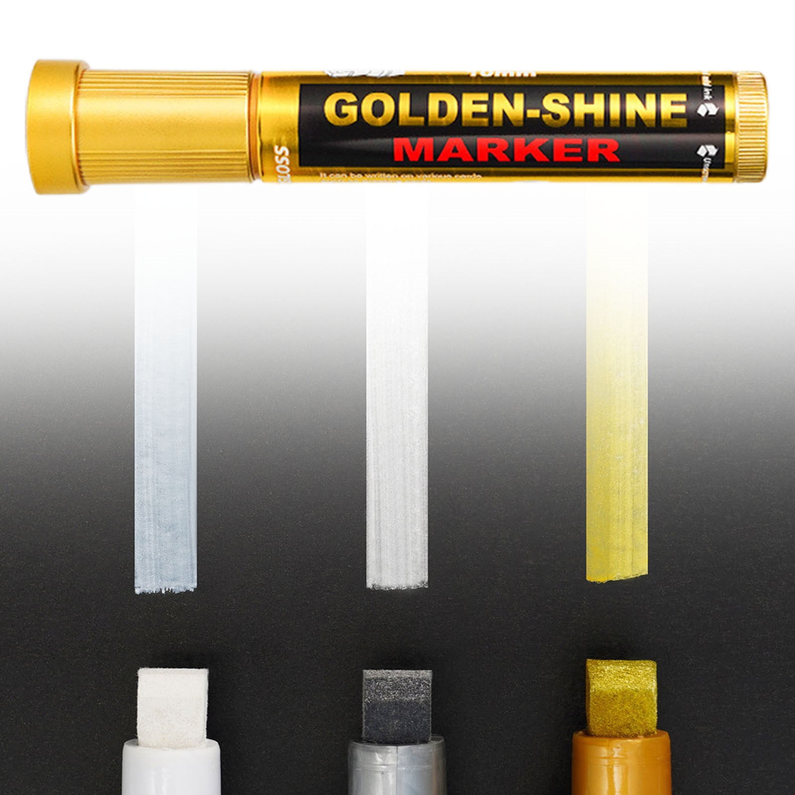 IUAMXWU Oil Paint Marker Pen Medium Tip And Markers For Stone Wood ...