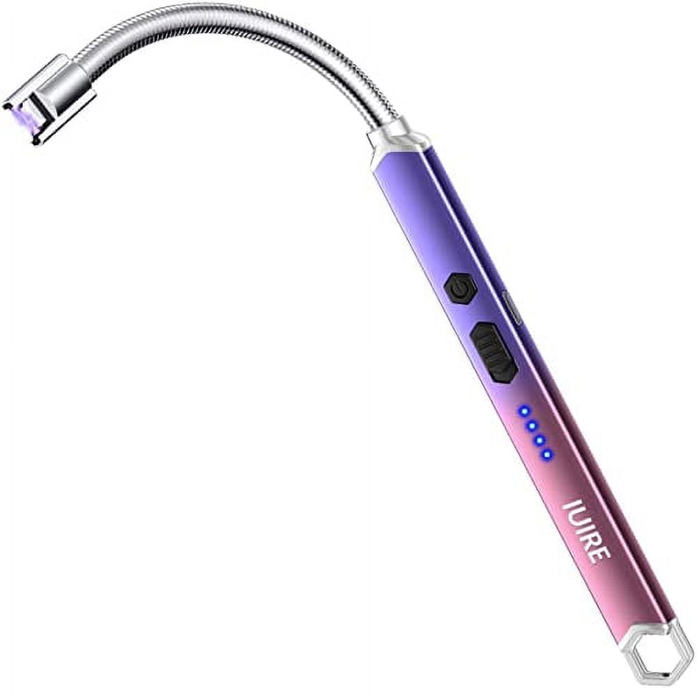 IUIRE Candle Lighter Electric Rechargeable Arc Lighter with Flexible ...
