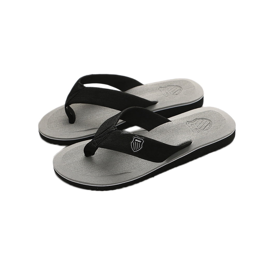 IUJSOY Beach Flip Flops for Men Water Sandals Outdoor Comfort Athletic ...