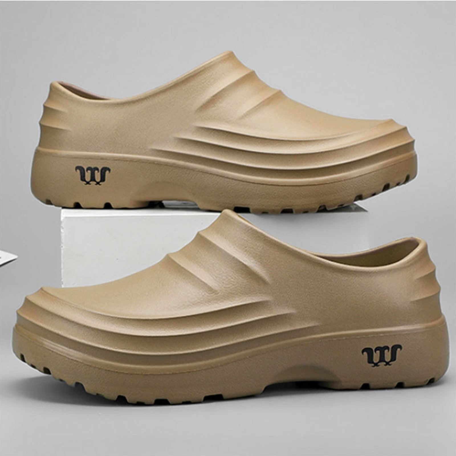 IUJSOY Mules for Women Men Slip on Comfortable Cushion Waterproof Slip ...