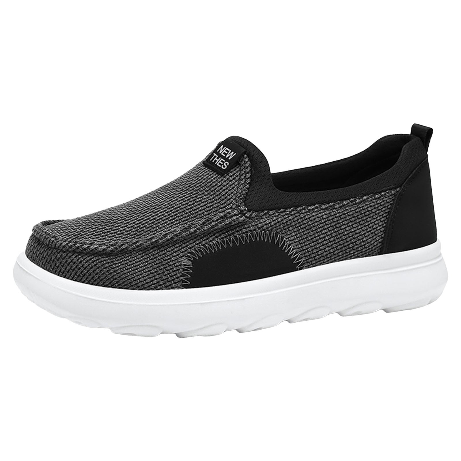 IUJSOY Women's Slip on Loafers Men's Fashion Sneakers Soft Sole ...