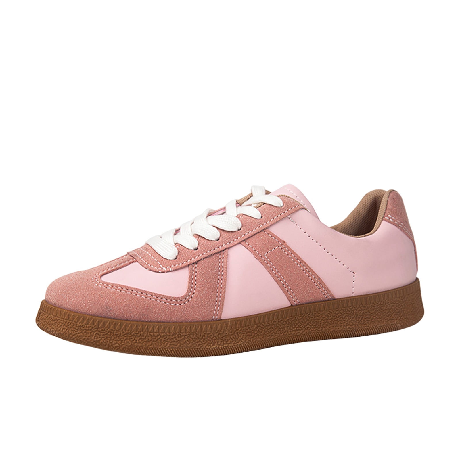 IUJSOY Women's Tennis Sneakers Low Top Comfort Walking Flats Casual ...