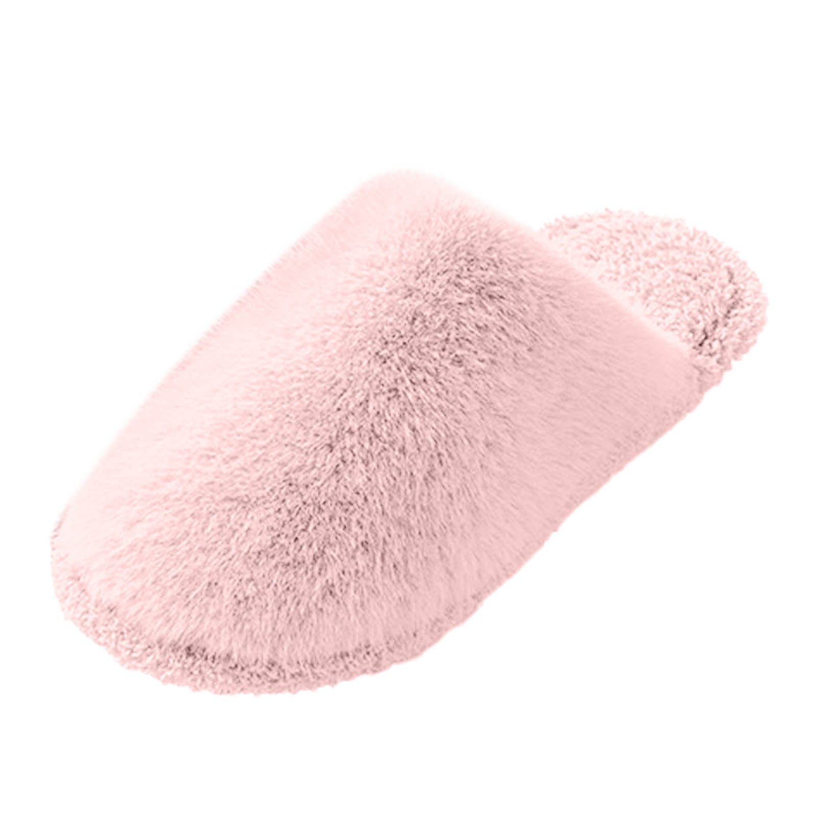 IUJSOY Womens Fuzzy Slip on Slippers Warm Cozy Scuff Slipper Soft ...