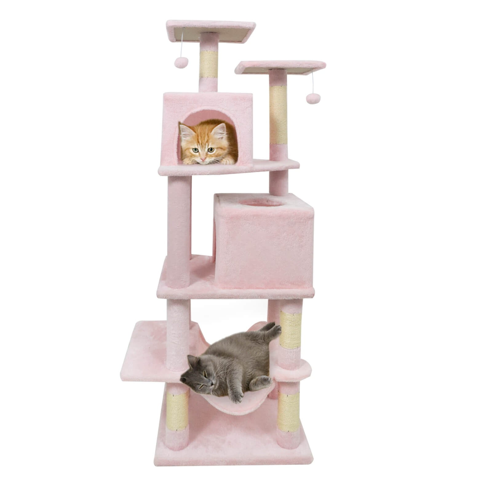 IUKRYU multi-layer cat climbing frame indoor cat tree cat tower ...