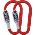 IULAVP Combination Carabiner Clips, Resettable 3 Dial Digit Combination ...