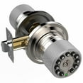 IULOCK Keyless Entry Door Knob, Code Lock with Key, Auto Lock, 50 User ...