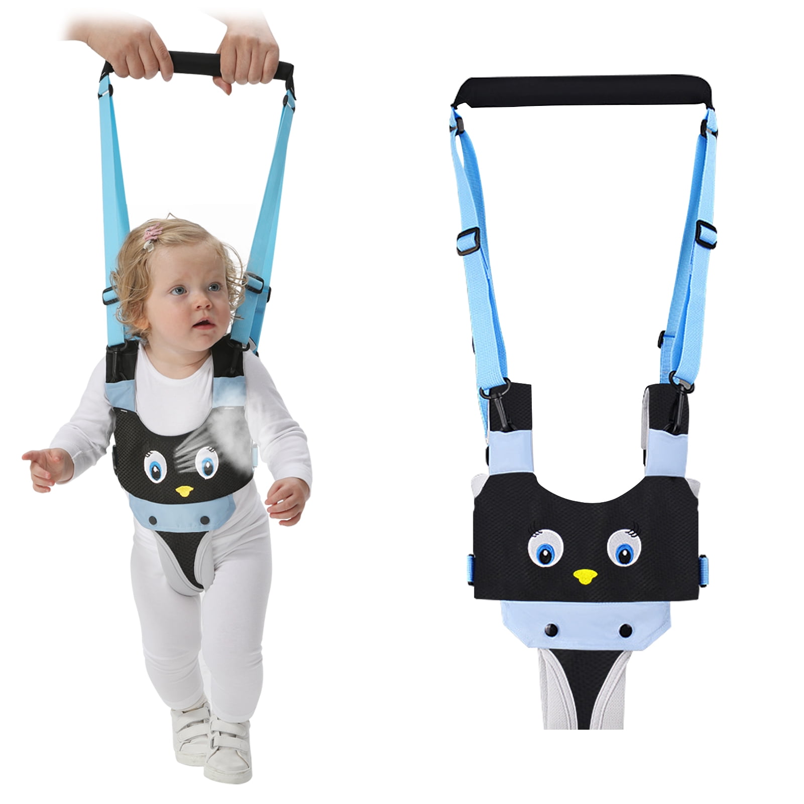 IULONEE Baby Walking Harness with Adjustable Straps, Light Blue ...