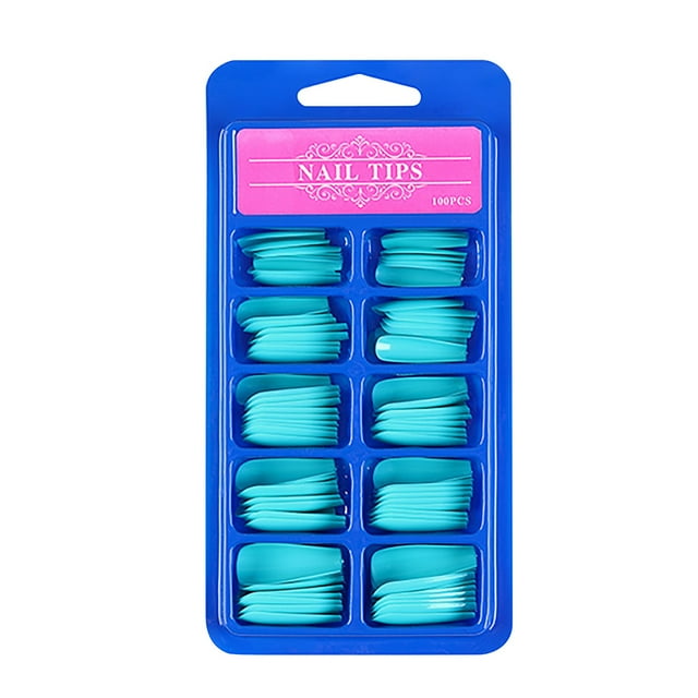 Iusoulz Beauty Product 100pcs Long Fake Nails Full Cover False Nail